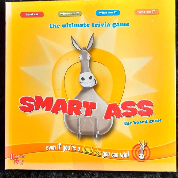 University Games | Games | Smart Ass Trivia Board Game | Poshmark